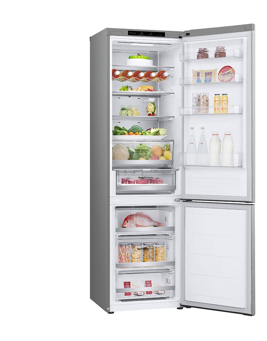 Kombinovani frižider sa donjim zamrzivačem | LG RS