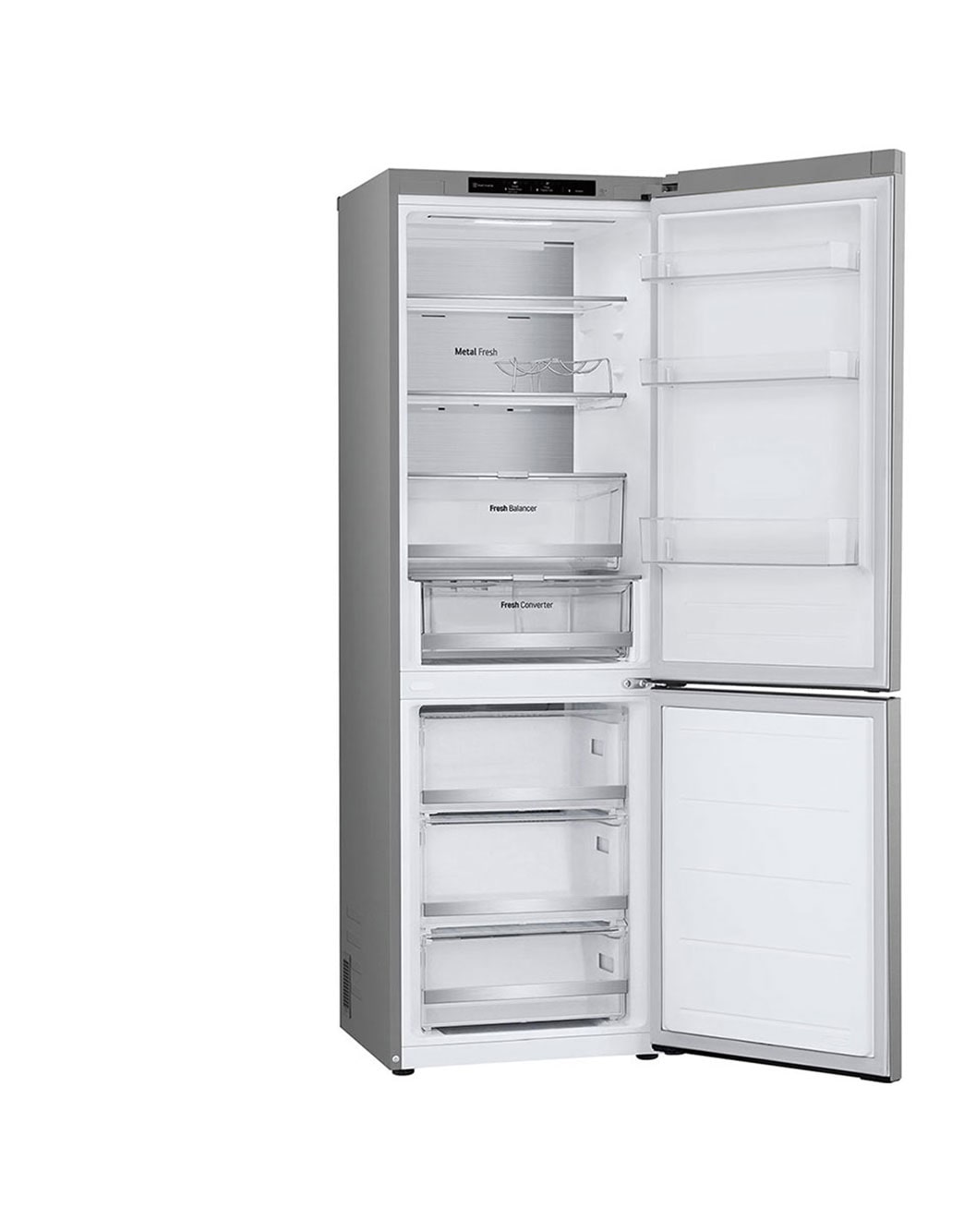 LG 344L Kombinovani frižider sa donjim zamrzivačem | LG Srbija