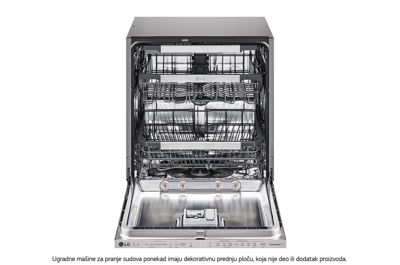 LG QuadWash Ugradne parna mašina za pranje sudova| LG Srbija