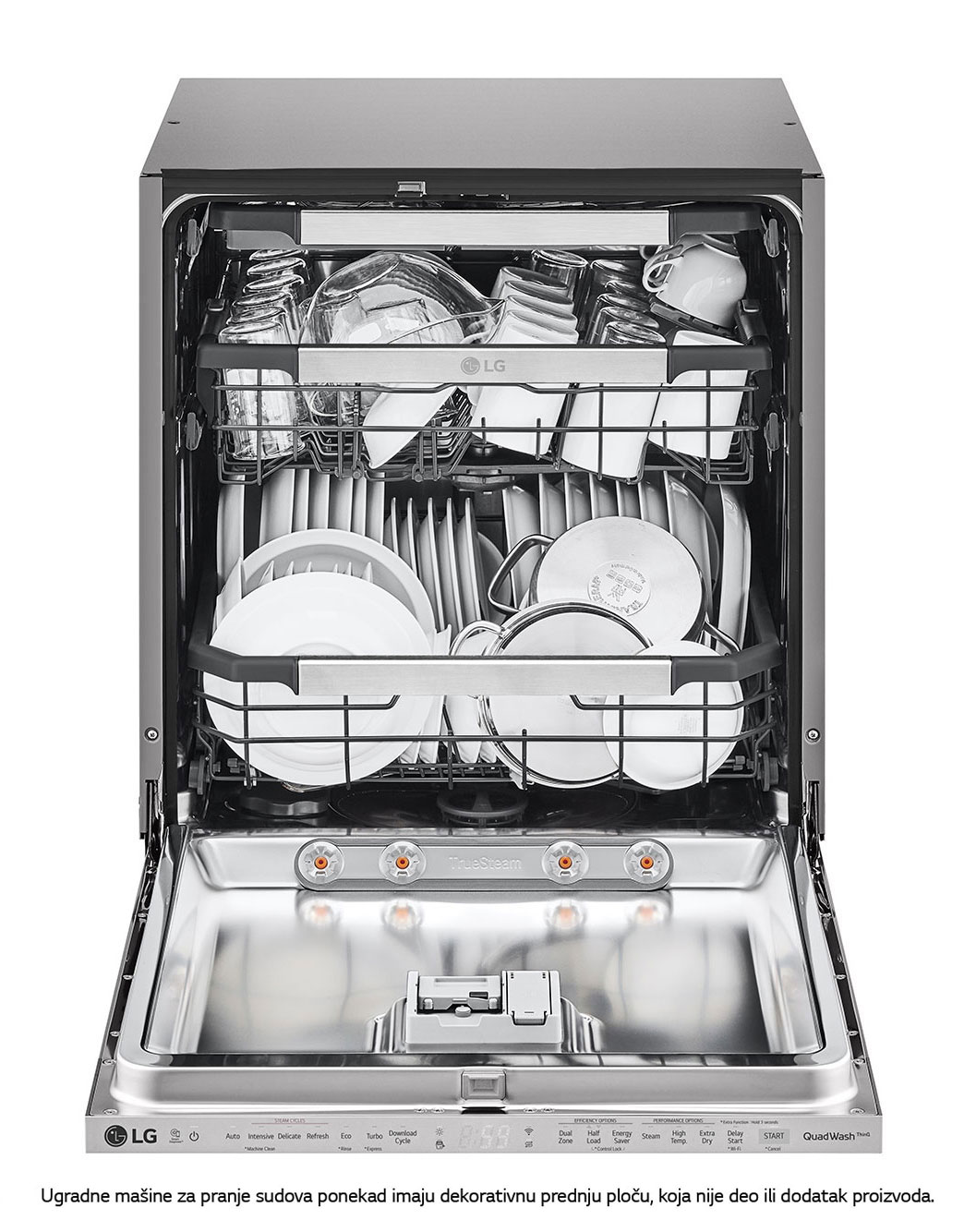 LG QuadWash Ugradne parna mašina za pranje sudova| LG Srbija