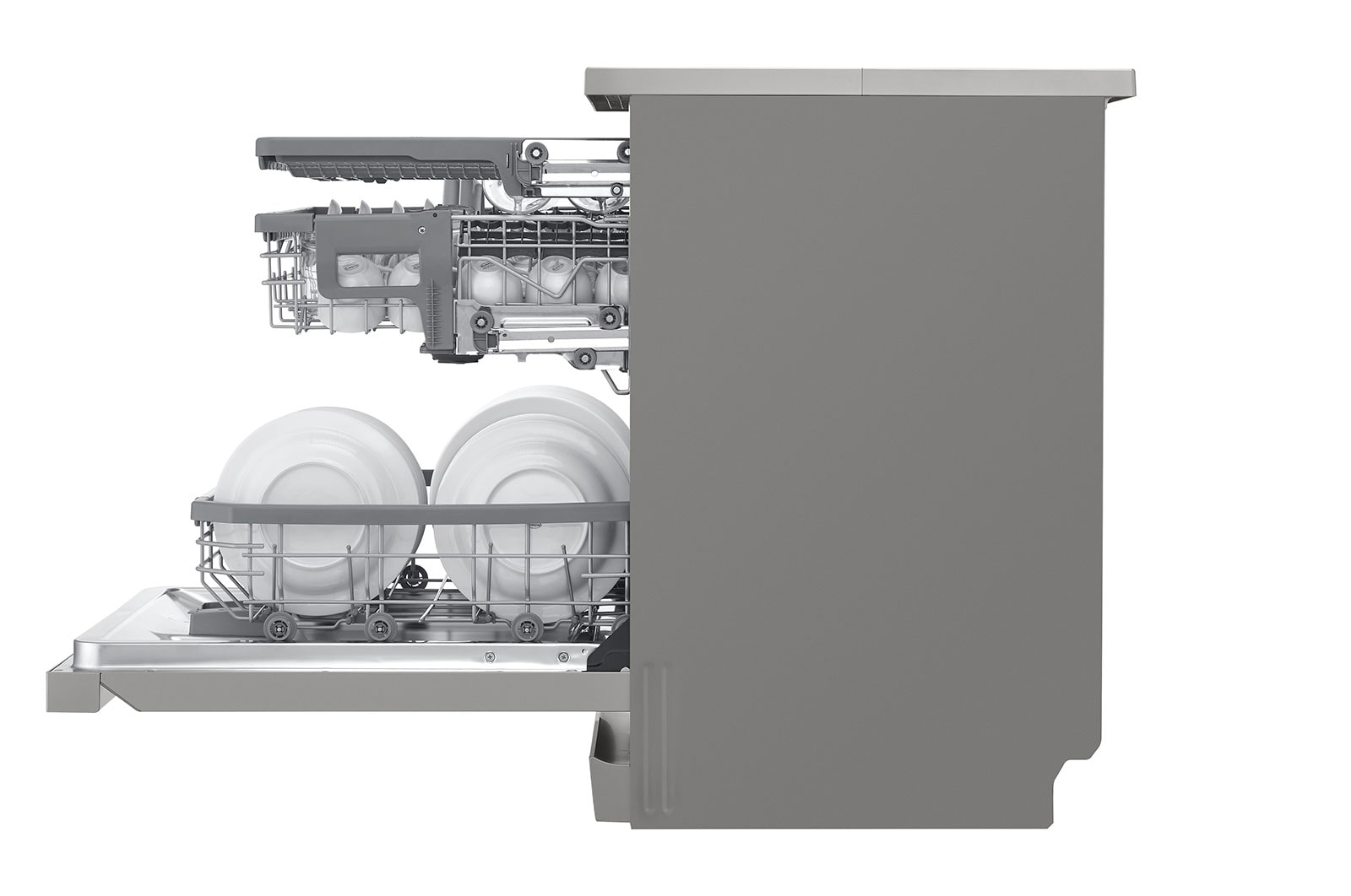 QuadWash™ Mašina za pranje sudova sa TrueSteam™ tehnologijom pare, vrata sa automatskim ...