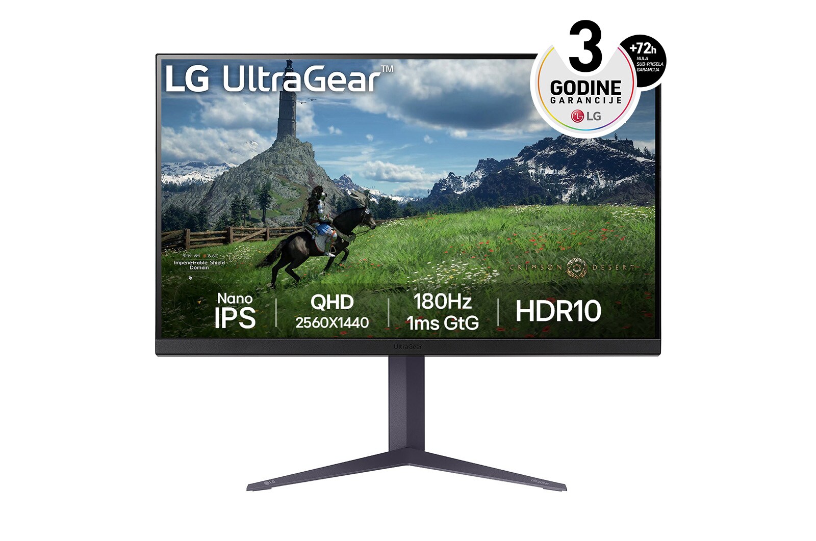 32” UltraGear™ Nano IPS Gaming monitor 32GS85Q-B | LG RS