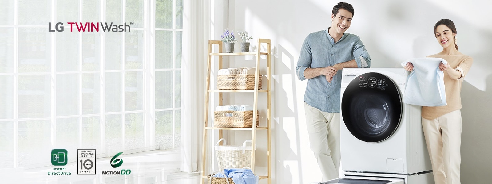 Vrhunske Steam Inverter Direct Drive veš mašine | LG Srbija