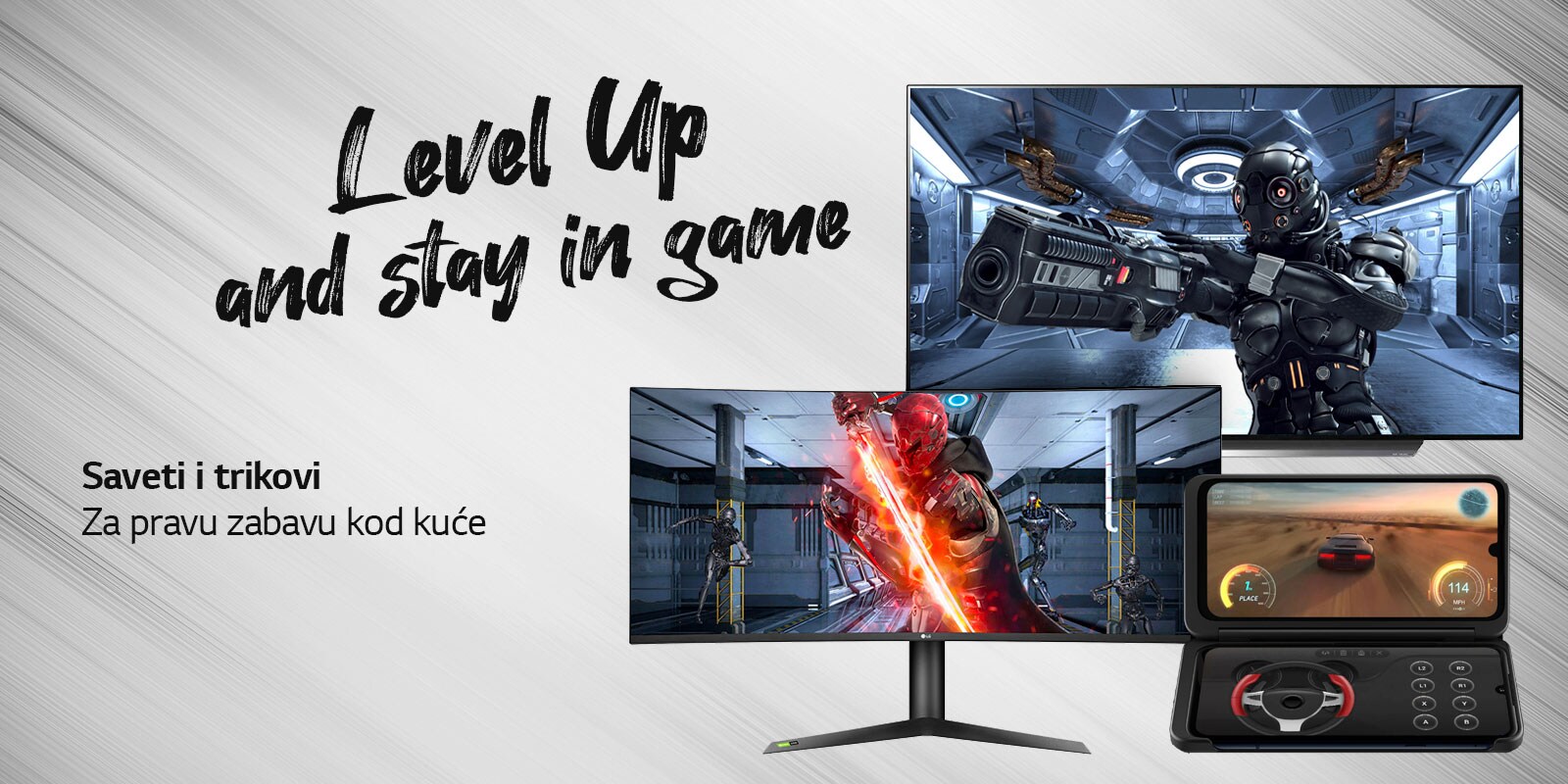 Širok spektar elektronskih proizvoda | LG Srbija