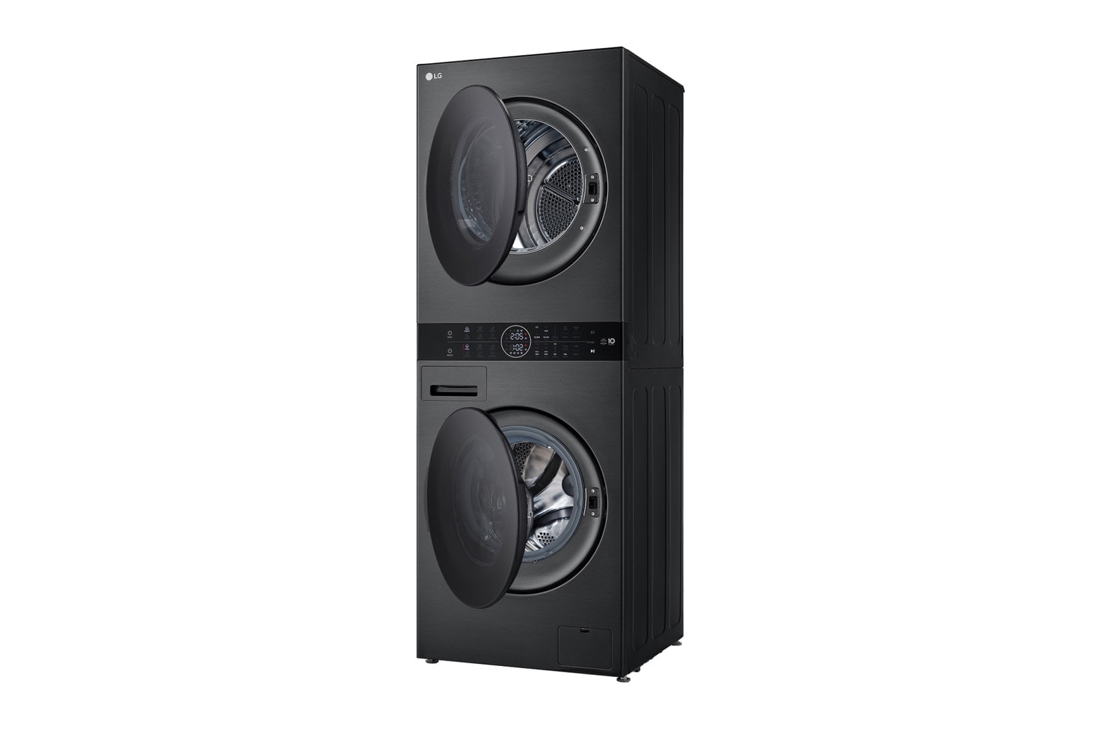 LG WashTower 12/10 kg, Steam WT1210BBF | LG RS