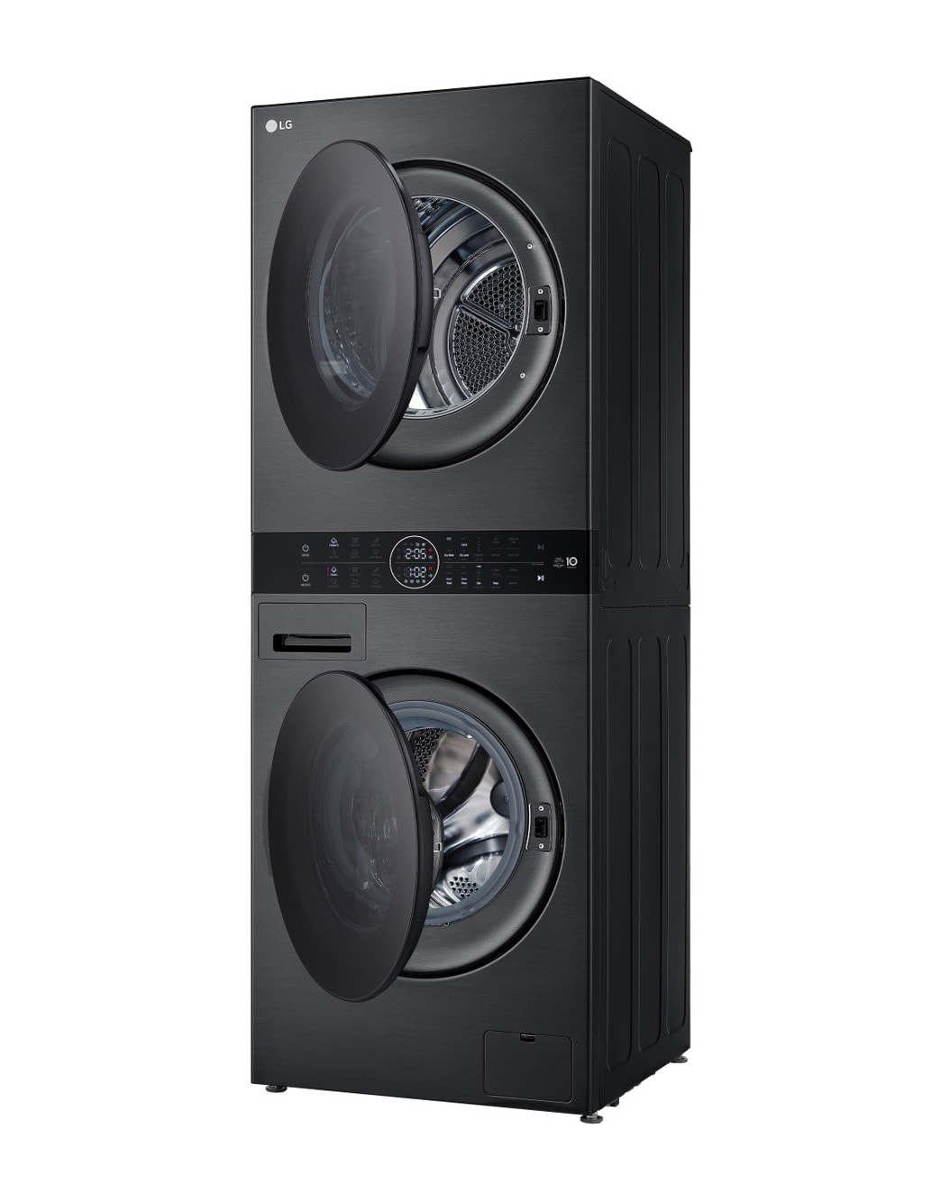 LG WashTower 12/10 kg, Steam WT1210BBF | LG RS