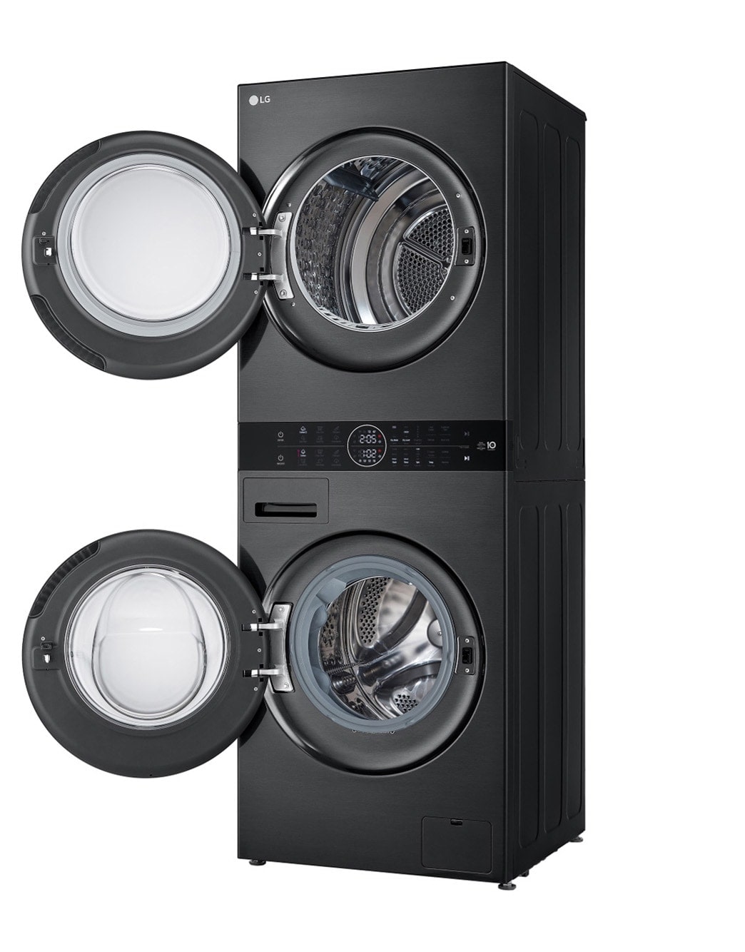 LG WashTower 12/10 kg, Steam WT1210BBF | LG RS