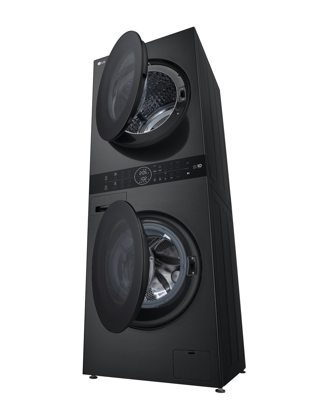 LG WashTower 12/10 kg, Steam WT1210BBF | LG RS