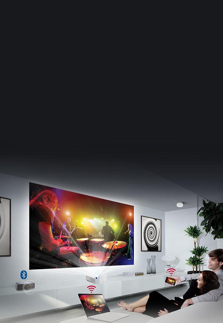 Проектор короткофокусный LG HF65LSR - купить, цены | LG RU