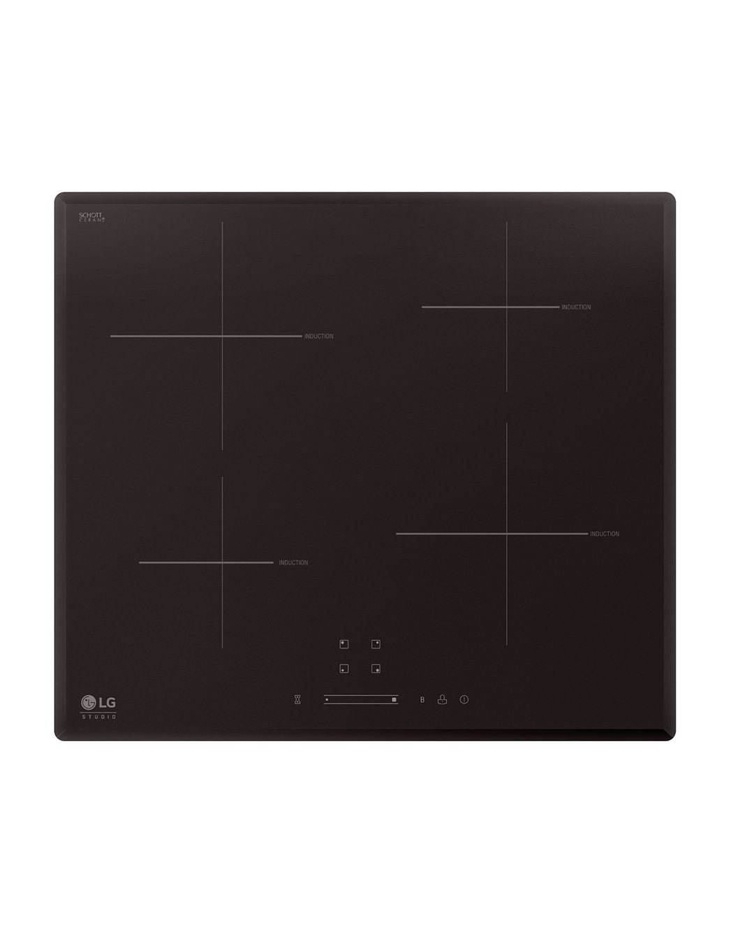 Встраиваемая индукционная панель LG HU642PH | LG RU