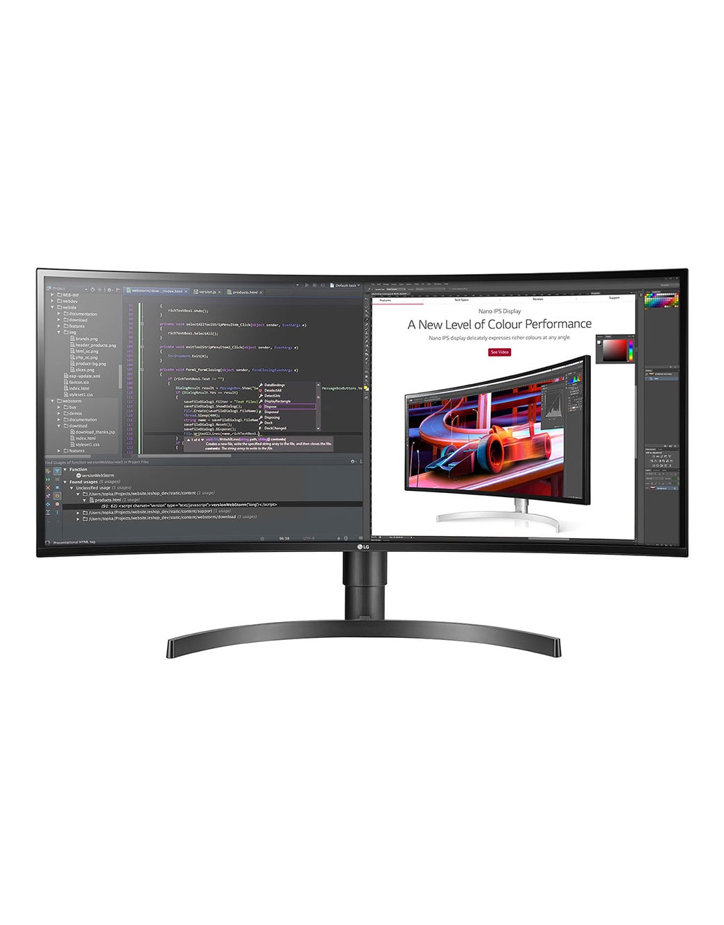 Монитор LG 34WL85C-B: характеристики, обзоры, где купить — LG Россия