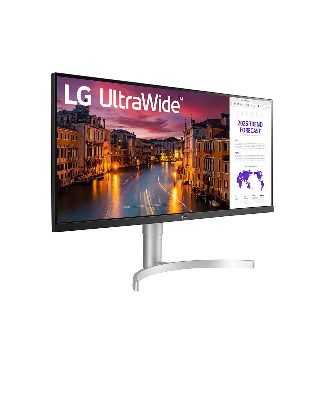 Монитор LG 34WN650-W. Описание продукта на официальном сайте ...