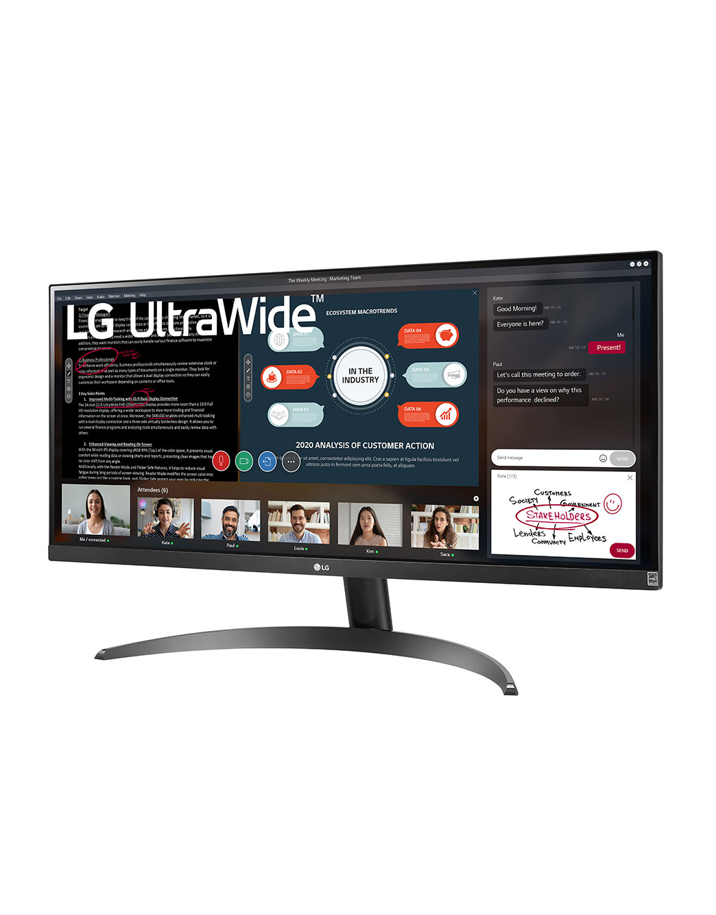 Монитор LG 29WP500-B 21:9 Full HD IPS - купить, цены | LG RU