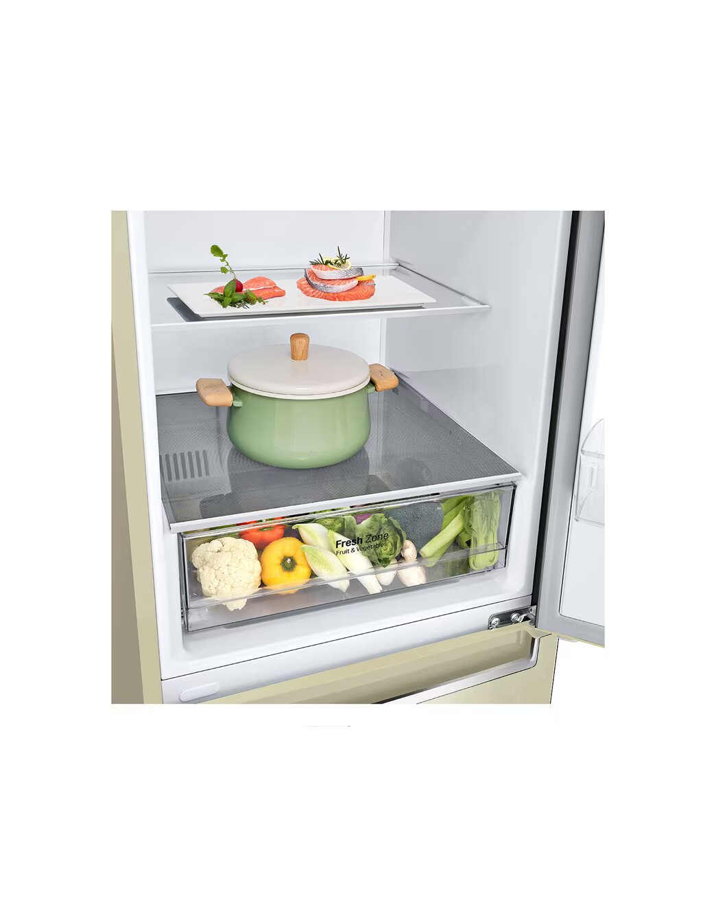 Холодильник LG GC-B459SECL с технологией DoorCooling | LG RU
