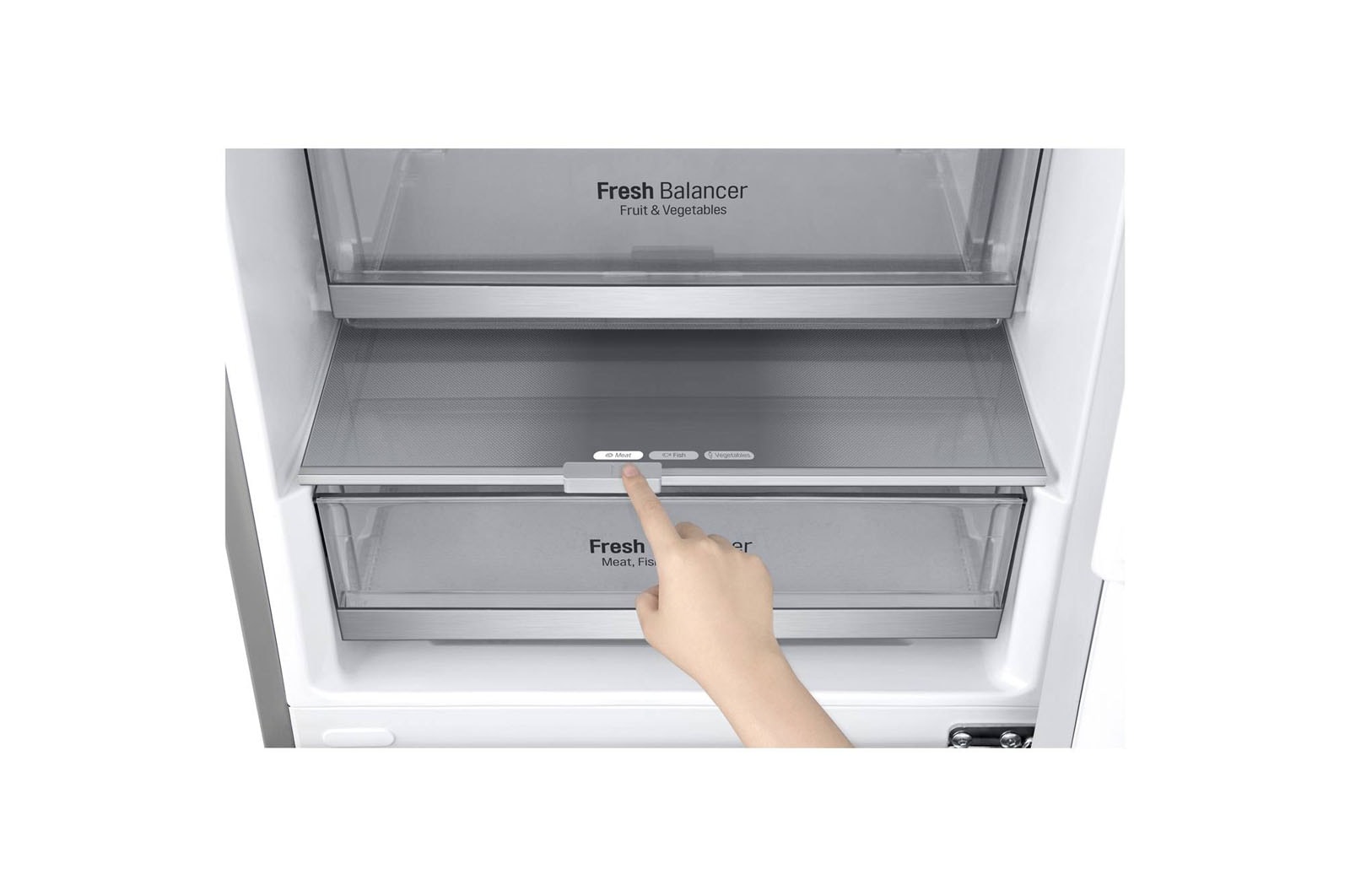 Холодильник LG GA-B509SAUM с технологией DoorCooling | LG RU
