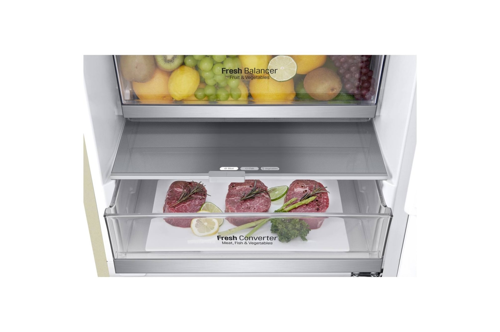 Холодильник LG GA-B509SEUM с технологией DoorCooling | LG RU