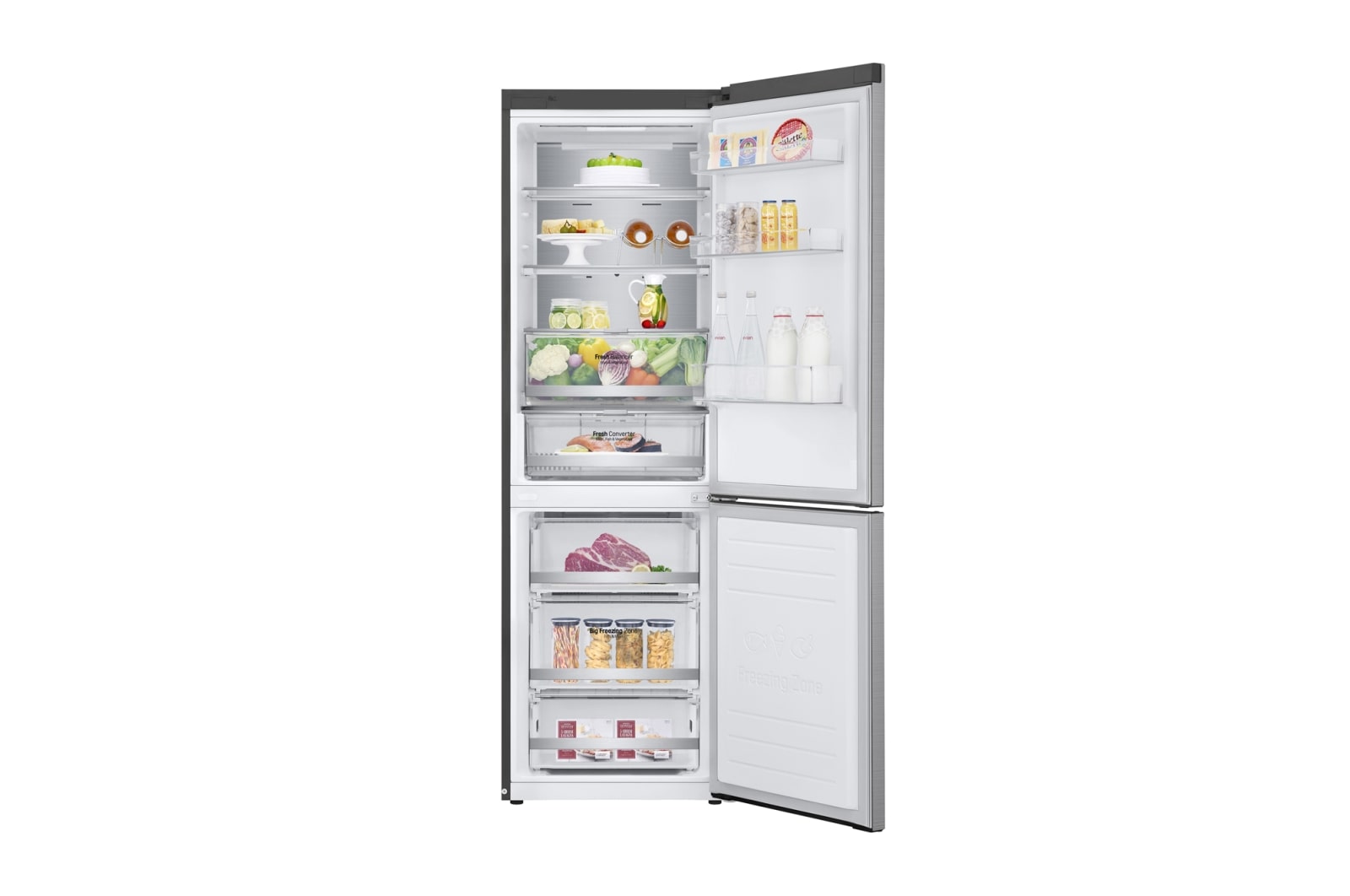 Холодильник LG GA-B459MAUM с технологией DoorCooling | LG RU