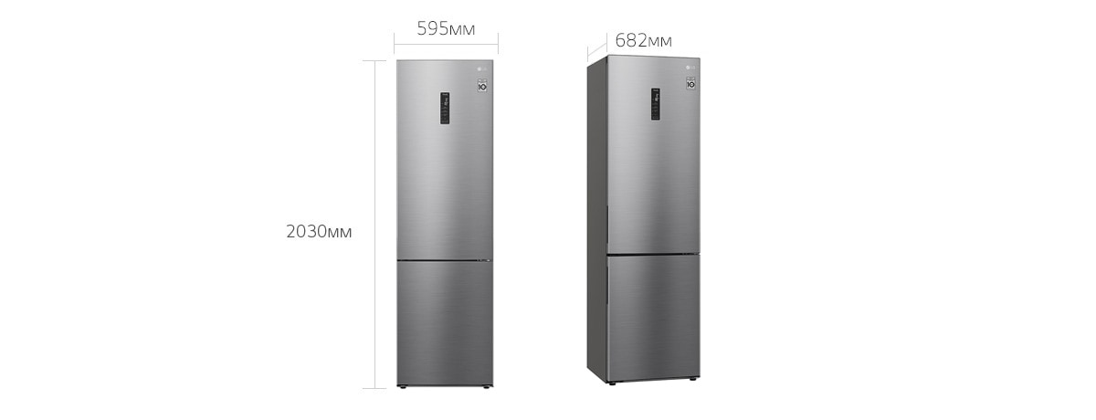 Холодильник LG GA-B509CMQM с технологией DoorCooling | LG RU