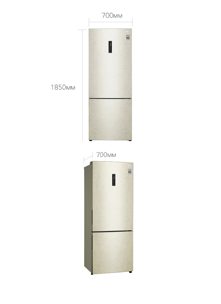 Холодильник LG GC-B569PECM с технологией DoorCooling | LG RU