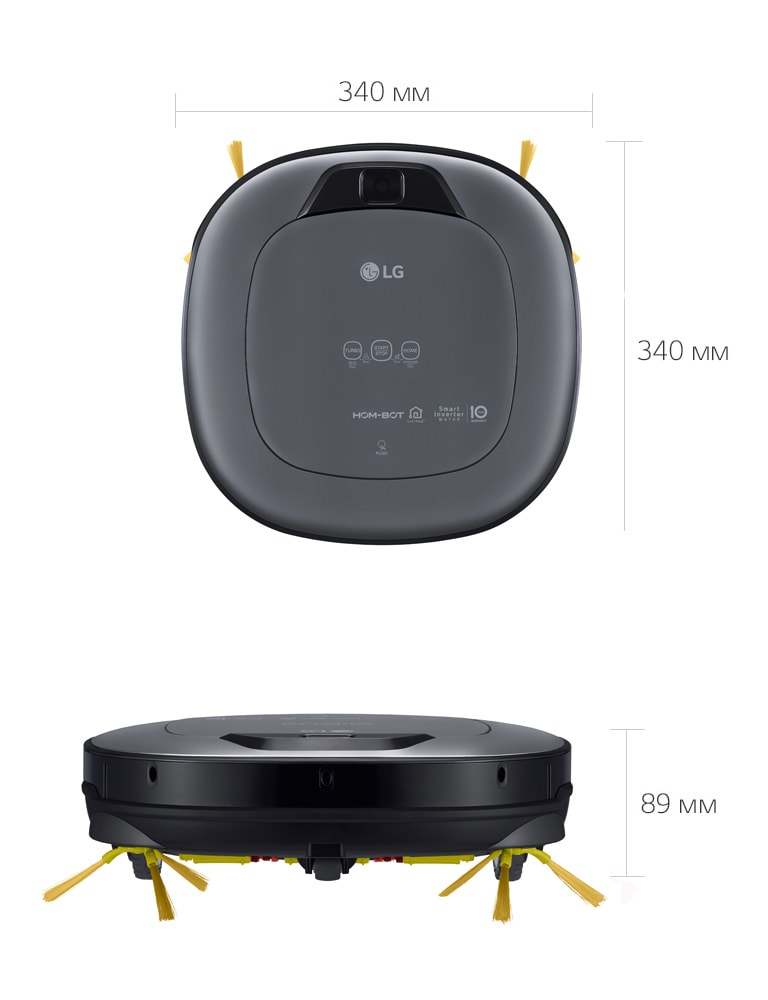 Робот-пылесос LG VR6640lVM - купить, цены, отзывы | LG RU