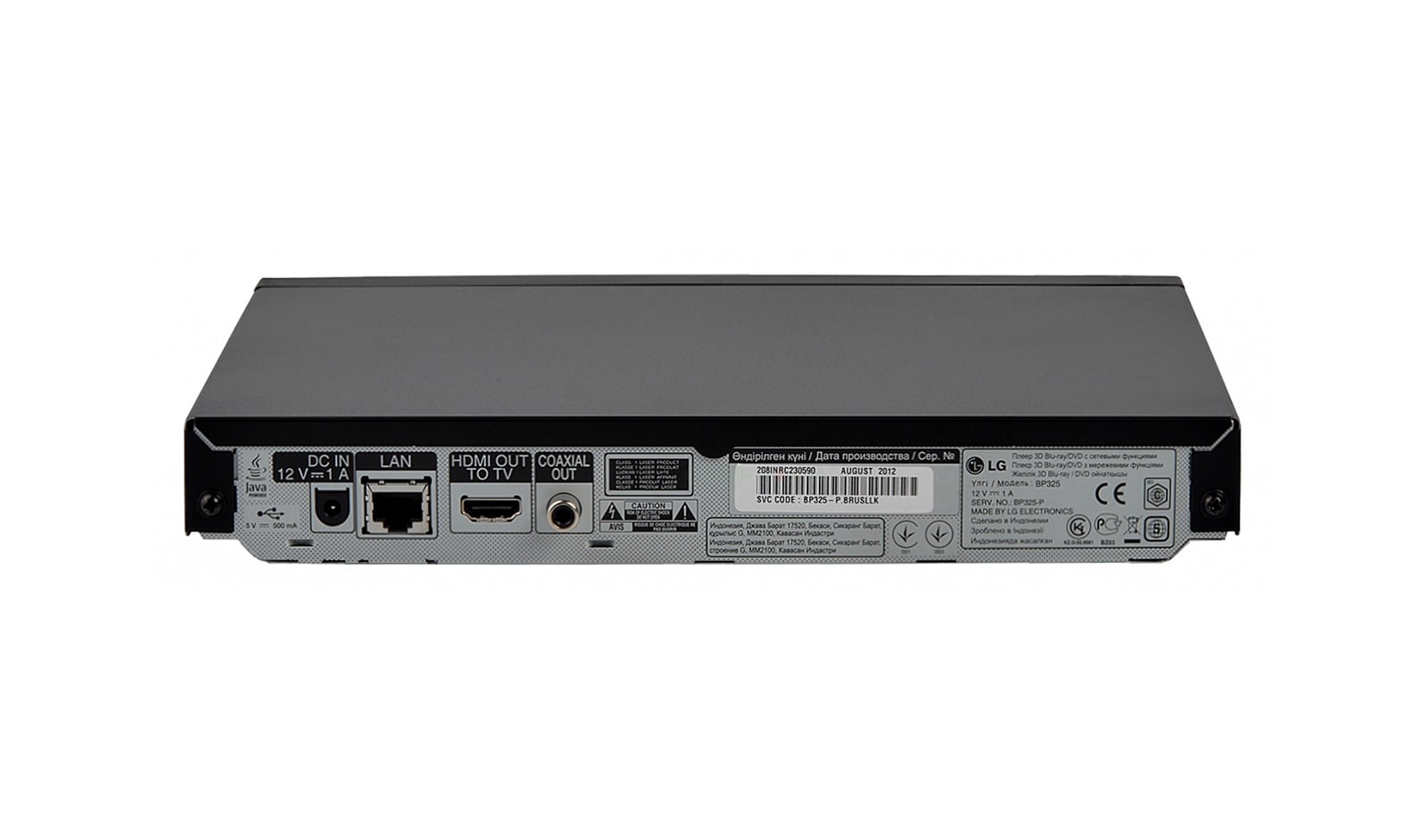 Blu-Ray плеер LG BP325: характеристики, обзоры, где купить — LG Россия