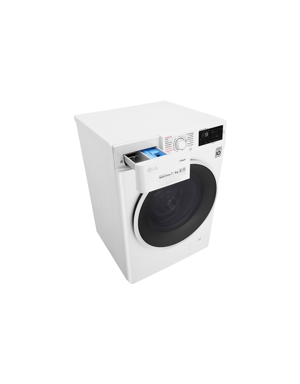 Узкая стиральная машина LG F2J6HG0W c функцией пара | LG RU