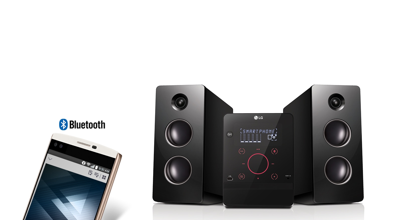 LG CM2760 - Mikro Hi-Fi systém - CD prehrávač - USB - LG Electronics SK