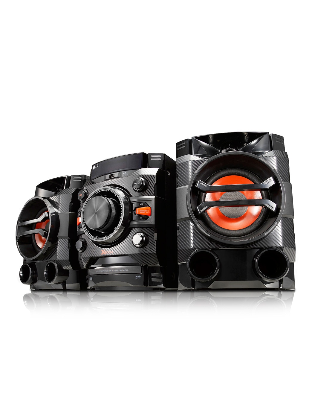 LG CM4360 - Mikro Hi-Fi systém - CD prehrávač - USB - LG Electronics SK
