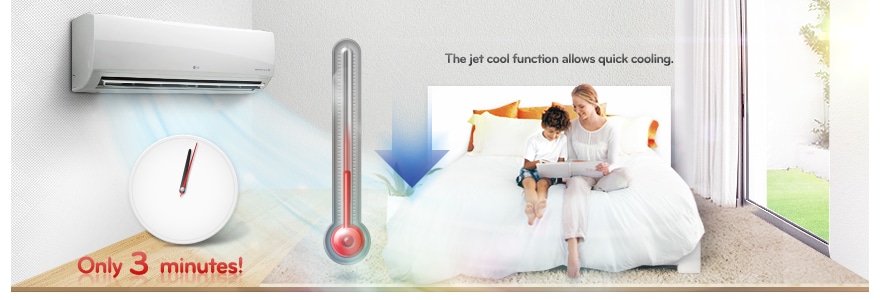 LG Jet Cool Pro | LG Tunisie