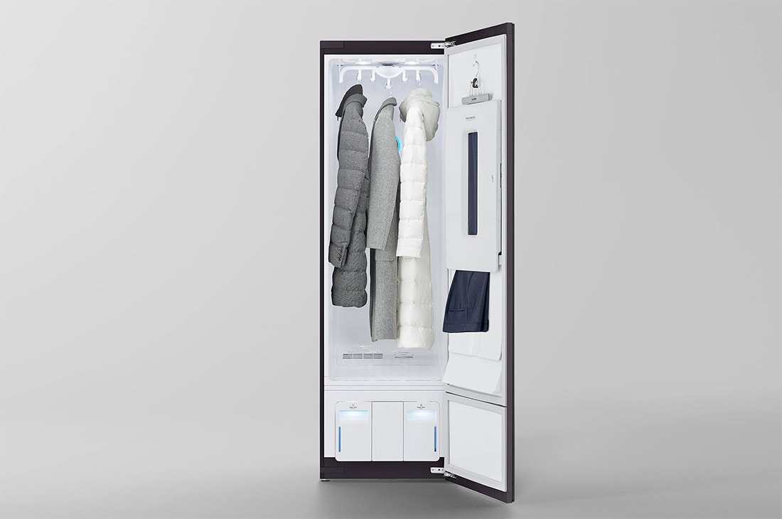 Styler 蒸氣電子衣櫥 雪霧白｜Objet Collection (容量加大款)｜LG 台灣