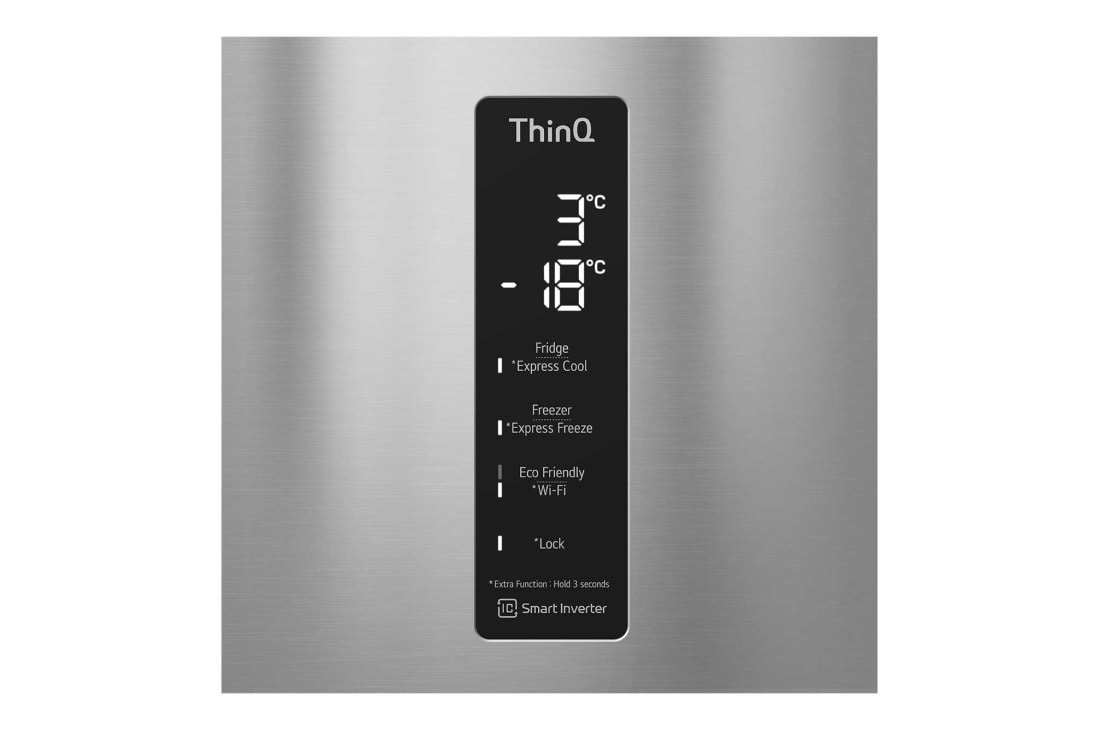 LG 384 л| Холодильник з нижньою морозильною камерою | DoorCooling+| Fresh Balancer | Fresh Converter |ThinQ	, GW-B509SMUM, thumbnail 6