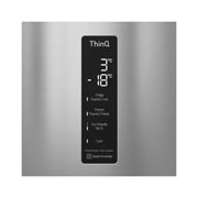 LG 384 л| Холодильник з нижньою морозильною камерою | DoorCooling+| Fresh Balancer | Fresh Converter |ThinQ	, GW-B509SMUM, thumbnail 6