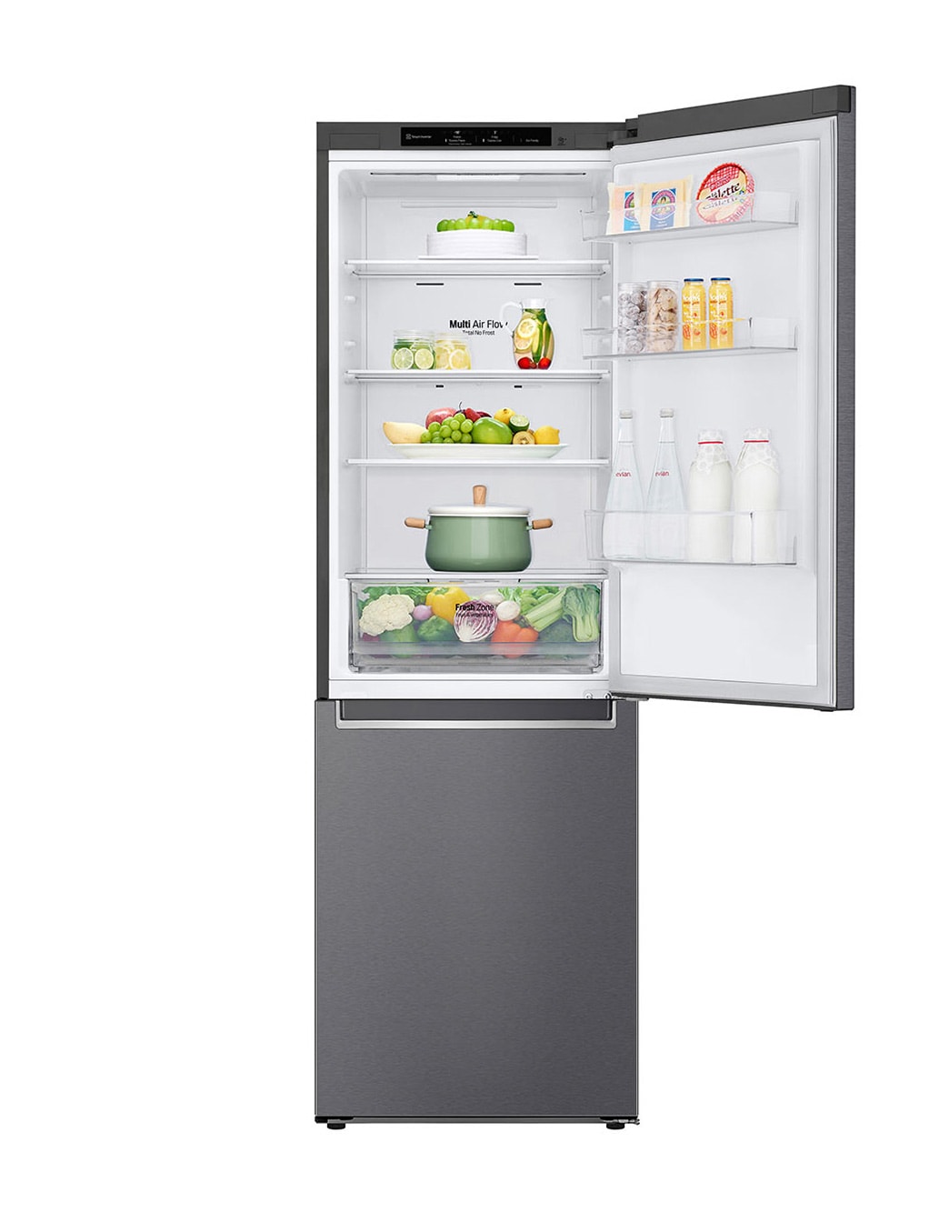 341 л| Холодильник з нижньою морозильною камерою | DoorCooling+ | Інверторний компресор | Total ...