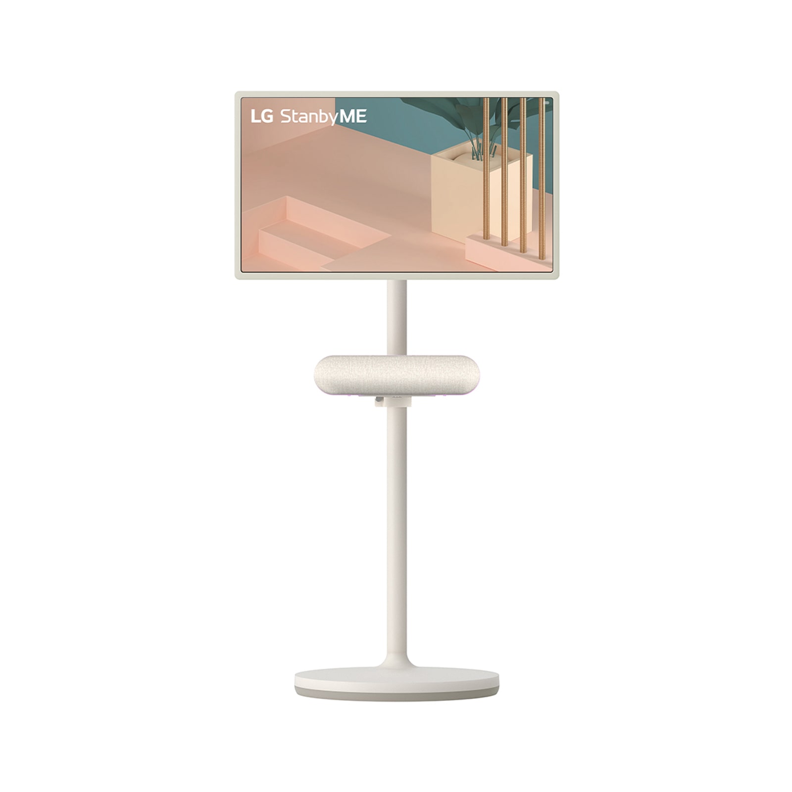 LG StanbyME Bundle - 27'' Rollable Touch Screen + XT7S Speaker (27ART10AKPL-XT7S) | LG USA