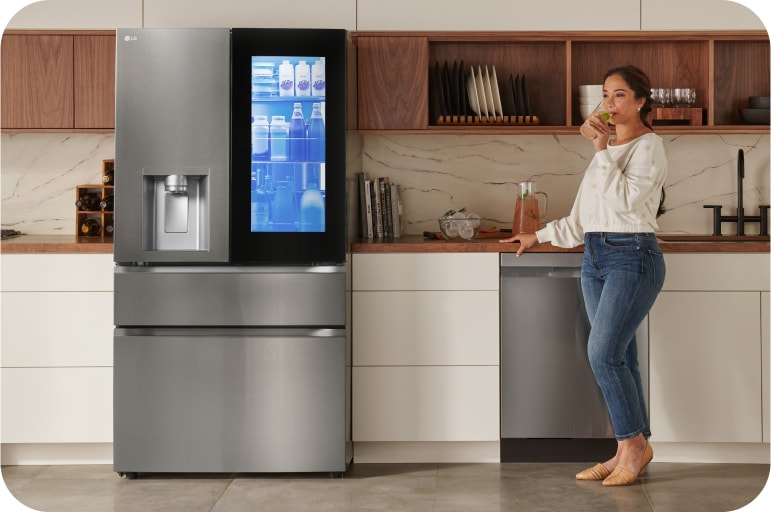 New LG InstaView™ MyColor Refrigerator | LG USA