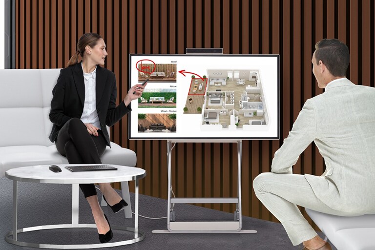 Digital Conference Room Signage | Vertical Markets Solutions | LG US ...