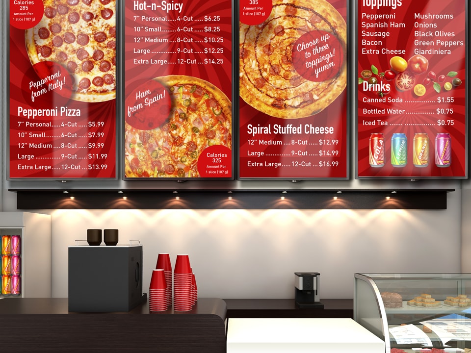 Restaurants | QSR | Vertical Market Solutions | LG US Business