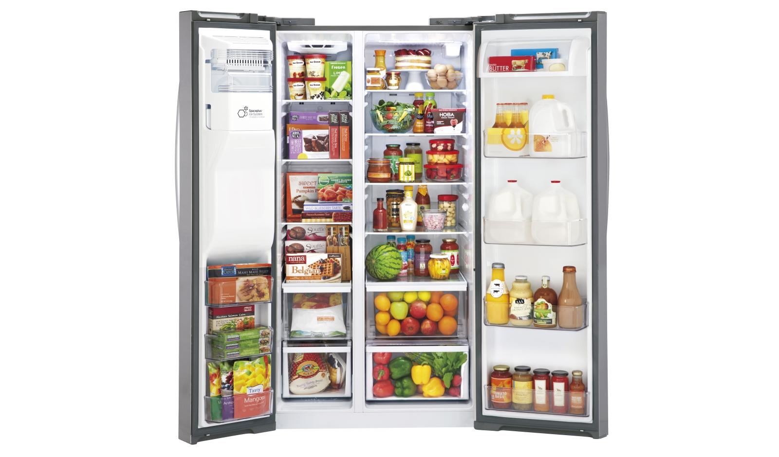 LG LSXC22426S: 22 cu. ft. Smart wi-fi Enabled Side-by-Side Counter ...