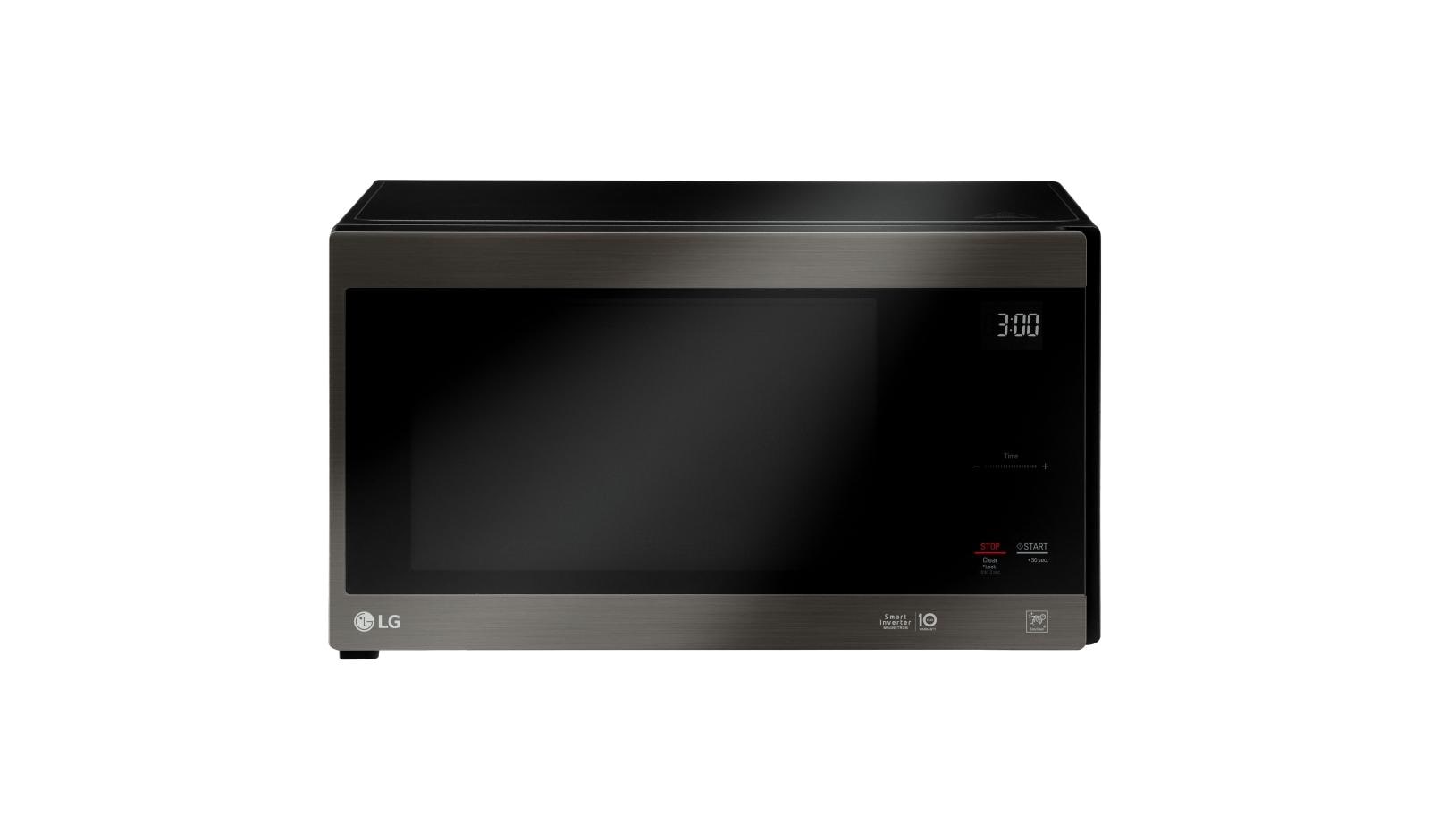 LG LMC1575BD: Black Stainless Steel Series 1.5 cu. ft. NeoChef ...
