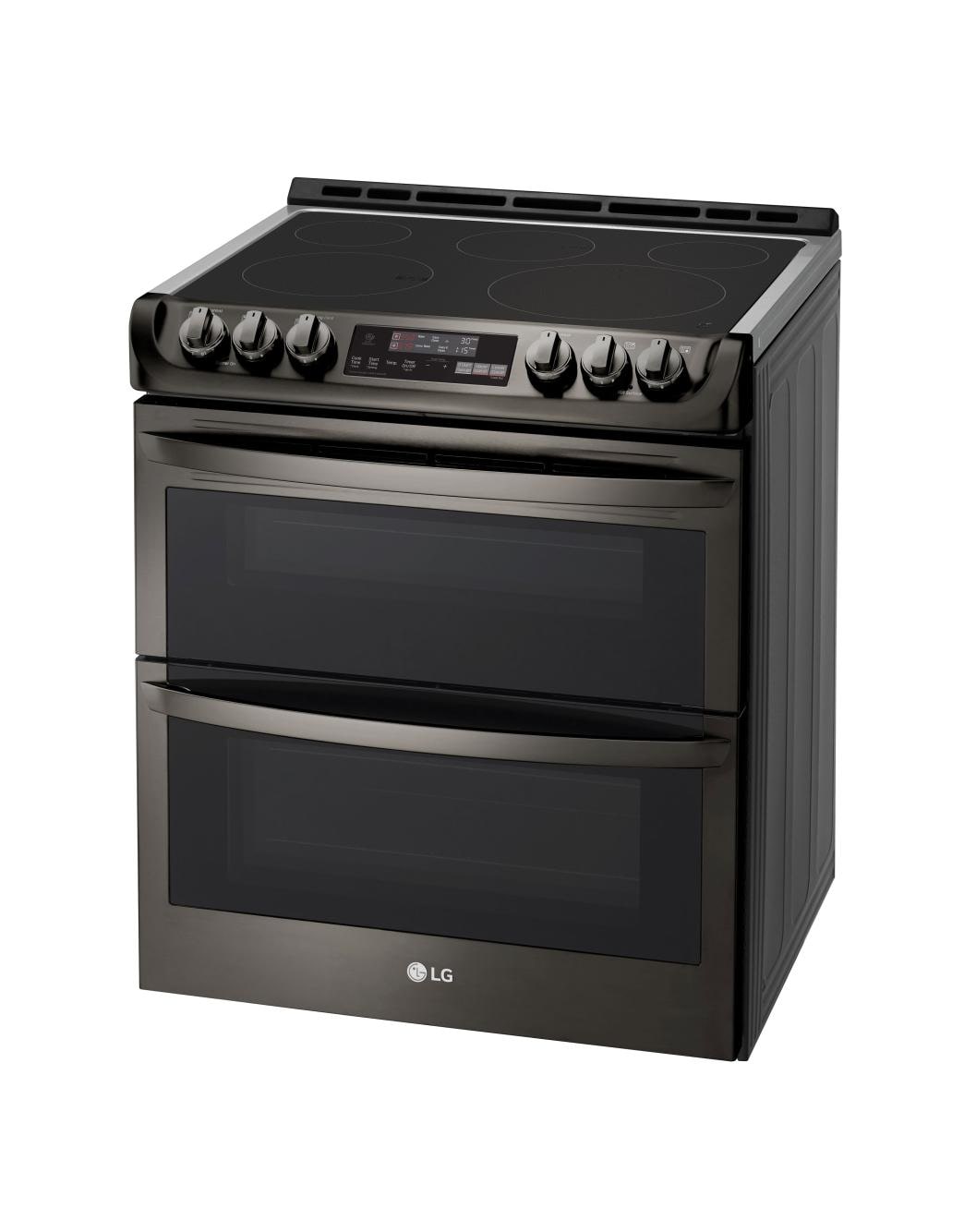 LG LTE4815BD: 7.3 cu. ft. Smart wi-fi Enabled Electric Double Oven ...