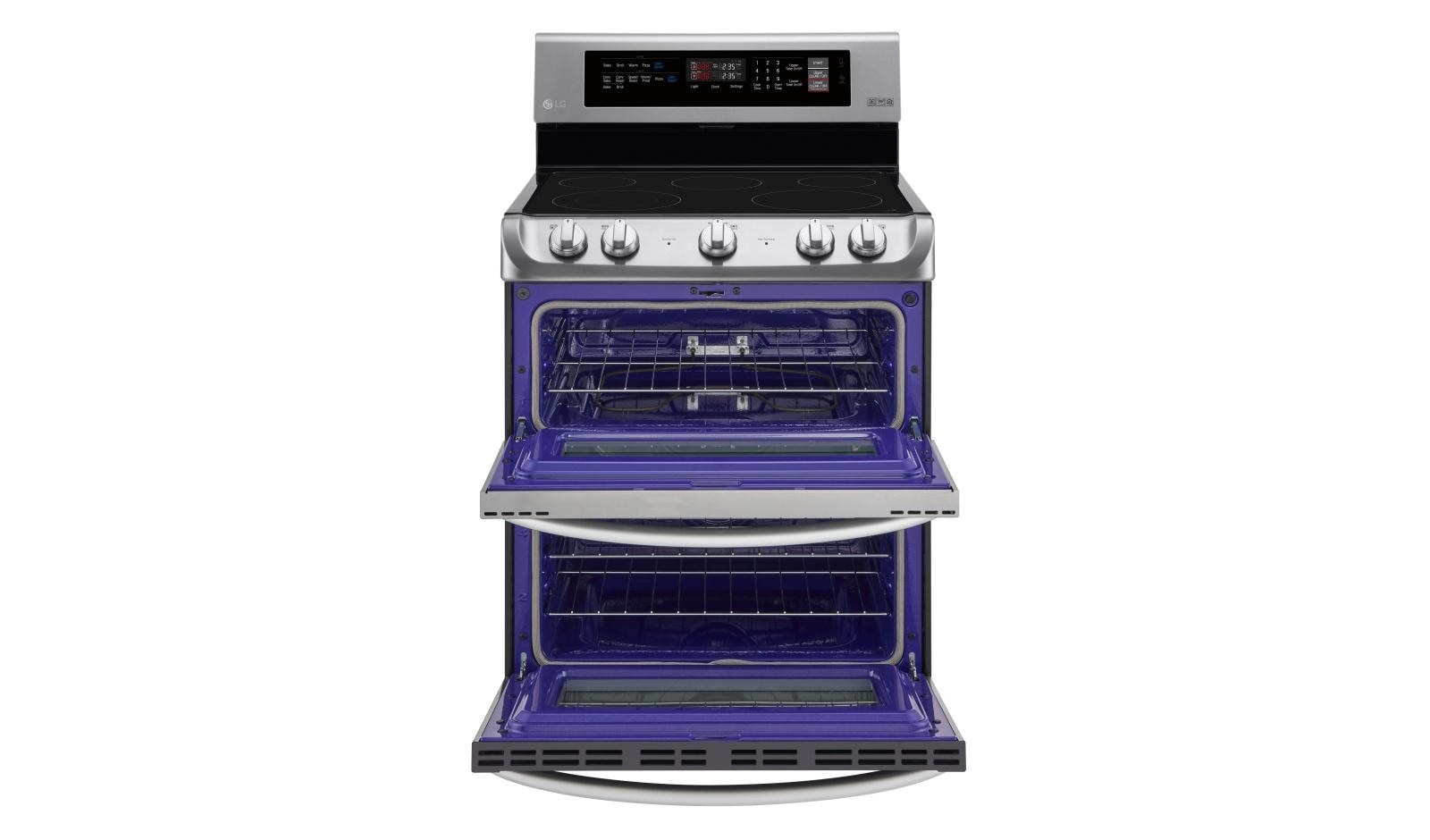 LG LDE4411ST: 7.3 cu. ft. Electric Double Oven Range with ProBake ...