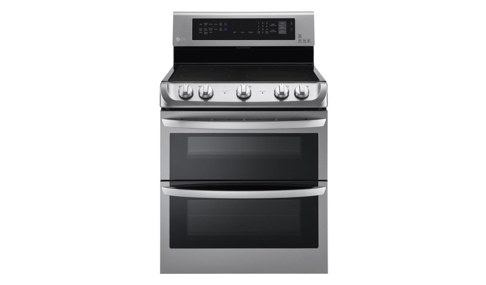 LG LDE4415ST: 7.3 cu. ft. Electric Double Oven Range with ProBake ...