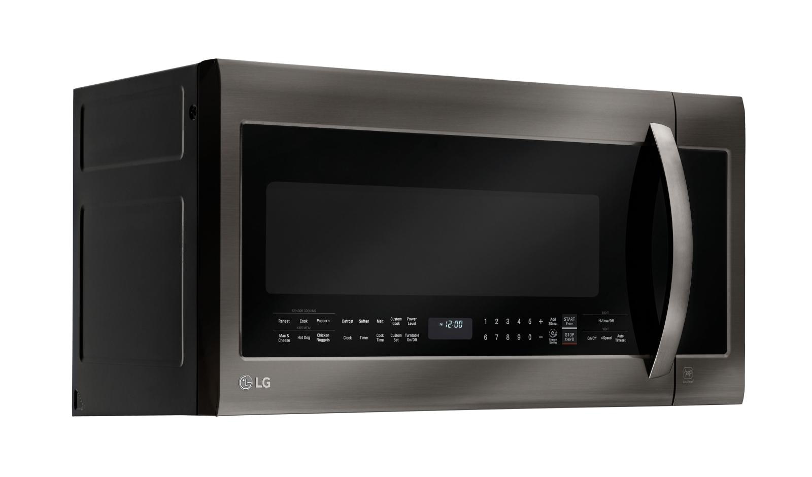LG LMVM2033BD: 2.0 cu. ft. Over-the-Range Microwave Oven with EasyClean ...