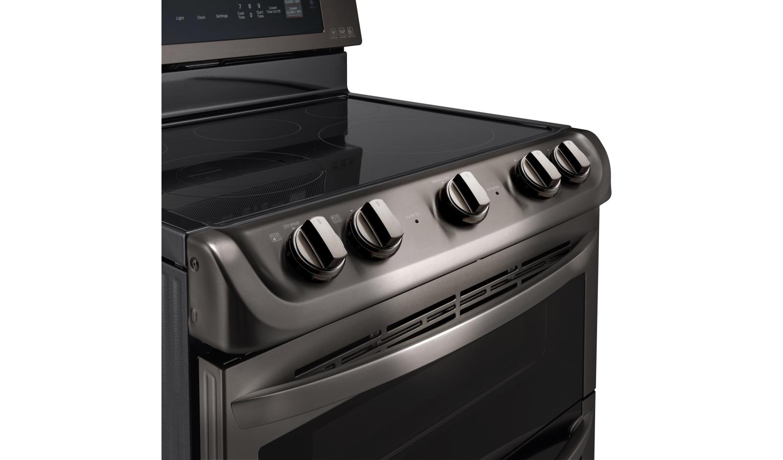 LG LDE4413BD: 7.3 cu. ft. Electric Double Oven Range with ProBake ...