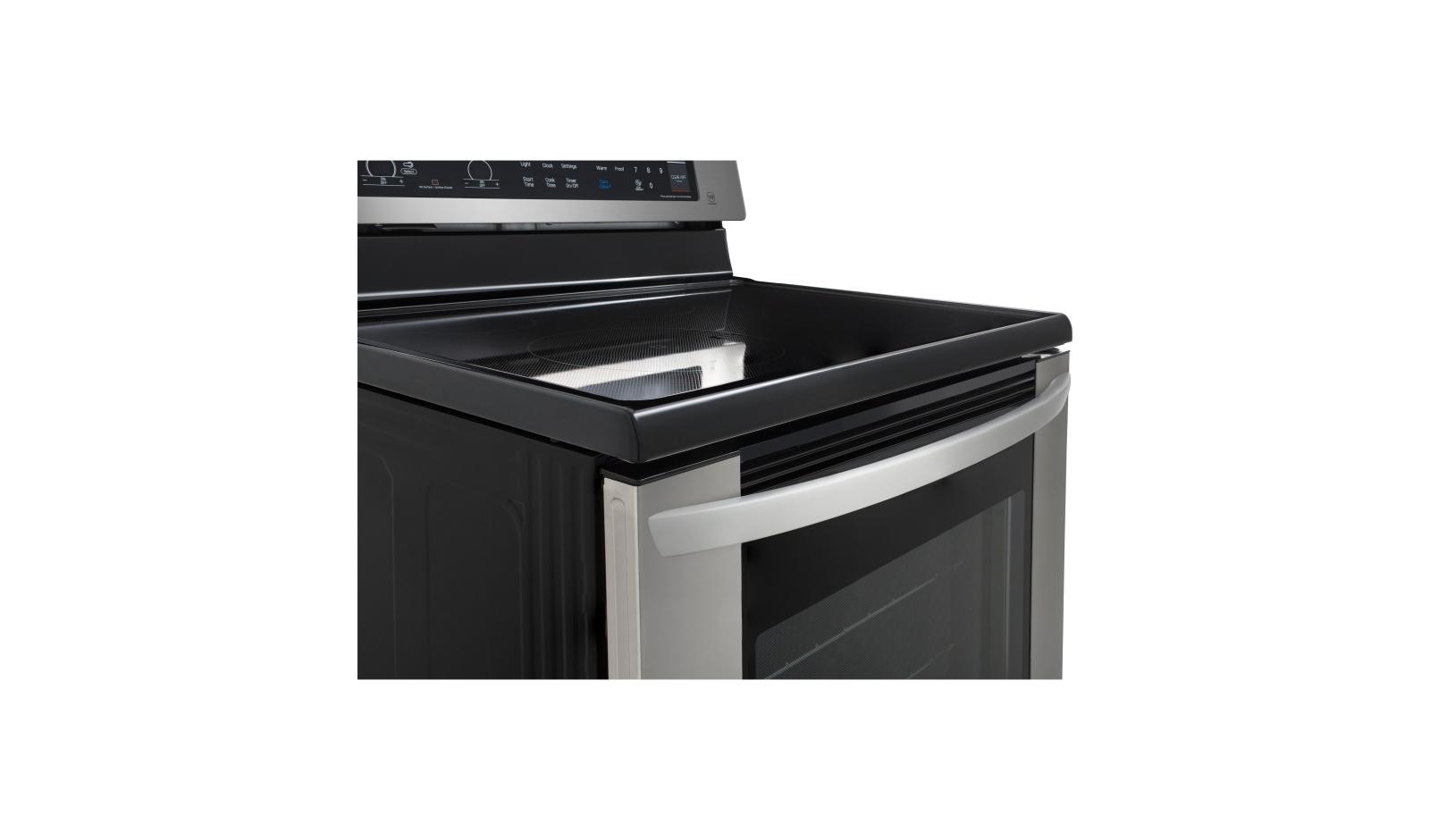 LG LRE3061ST: 6.3 cu. ft. Electric Single Oven Range with EasyClean ...