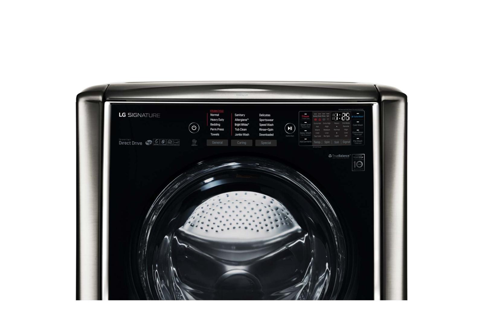 LG WM9500HKA: SIGNATURE 5.8 cu. ft. Large Smart wi-fi Enabled Front ...