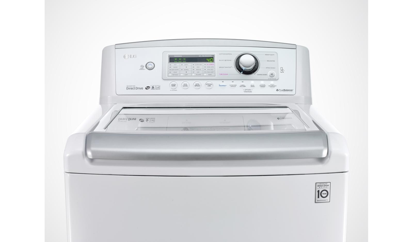 LG WT5270CW: MEGA Capacity High Efficiency Top Load Washer | LG USA