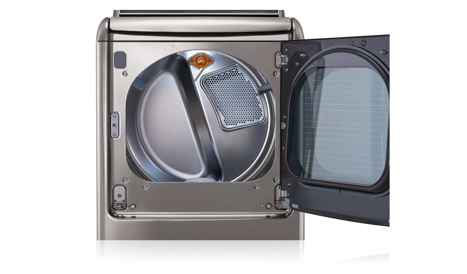 LG DLEX7700VE: 9.0 Cu. Ft. Mega Large Capacity TurboSteam™ Dryer With ...