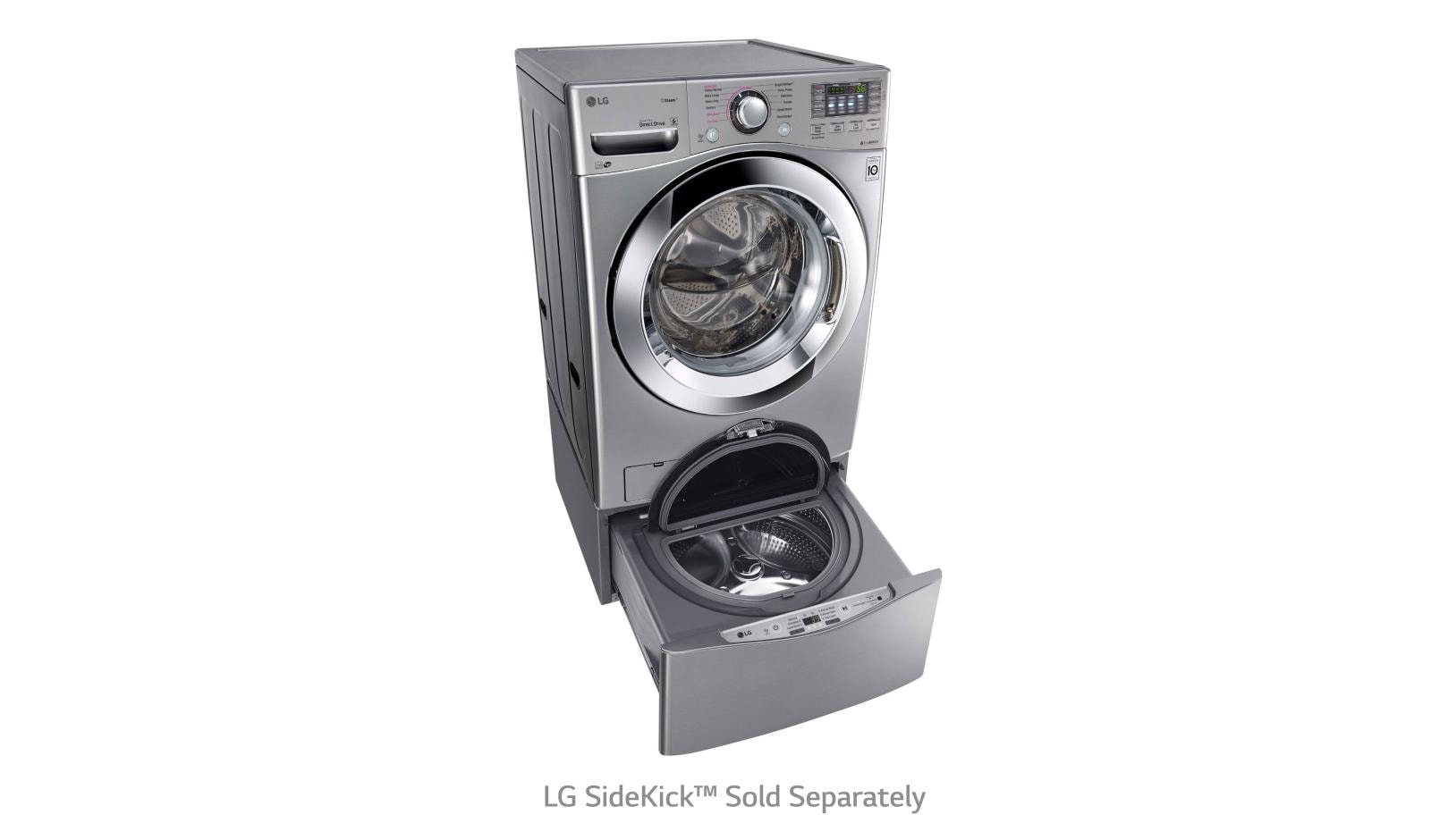 LG WM3670HVA: 4.5 cu. ft. Ultra Large Capacity with Steam Technology ...