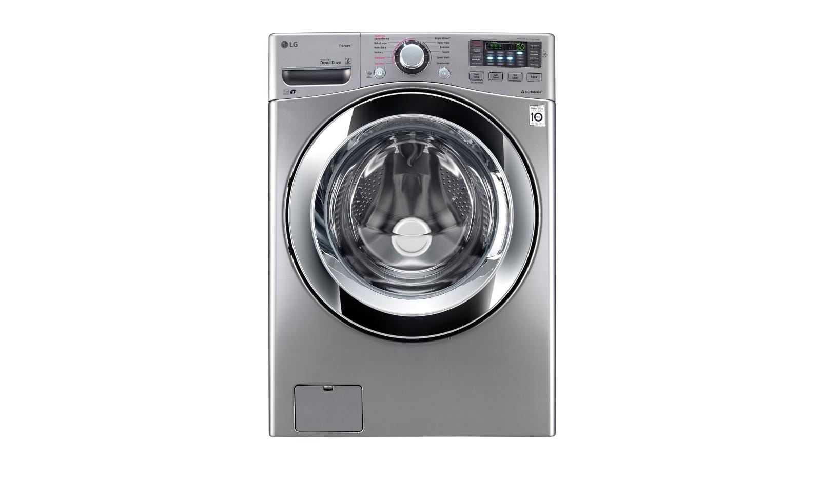 LG WM3670HVA: 4.5 cu. ft. Ultra Large Capacity with Steam Technology ...